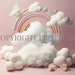 Newborn Digital Backdrop, Set of 4, Rainbow Baby - Etsy