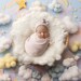 Newborn Digital Backdrop, Set of 4, Rainbow Baby - Etsy