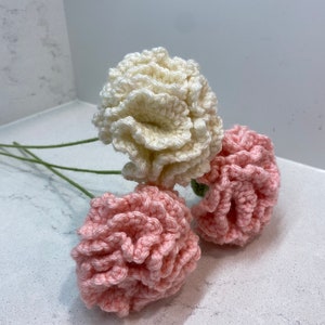 Crochet Carnation Pattern - Etsy