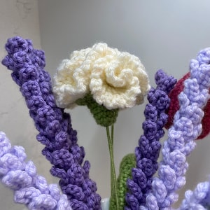 Crochet Carnation Pattern - Etsy