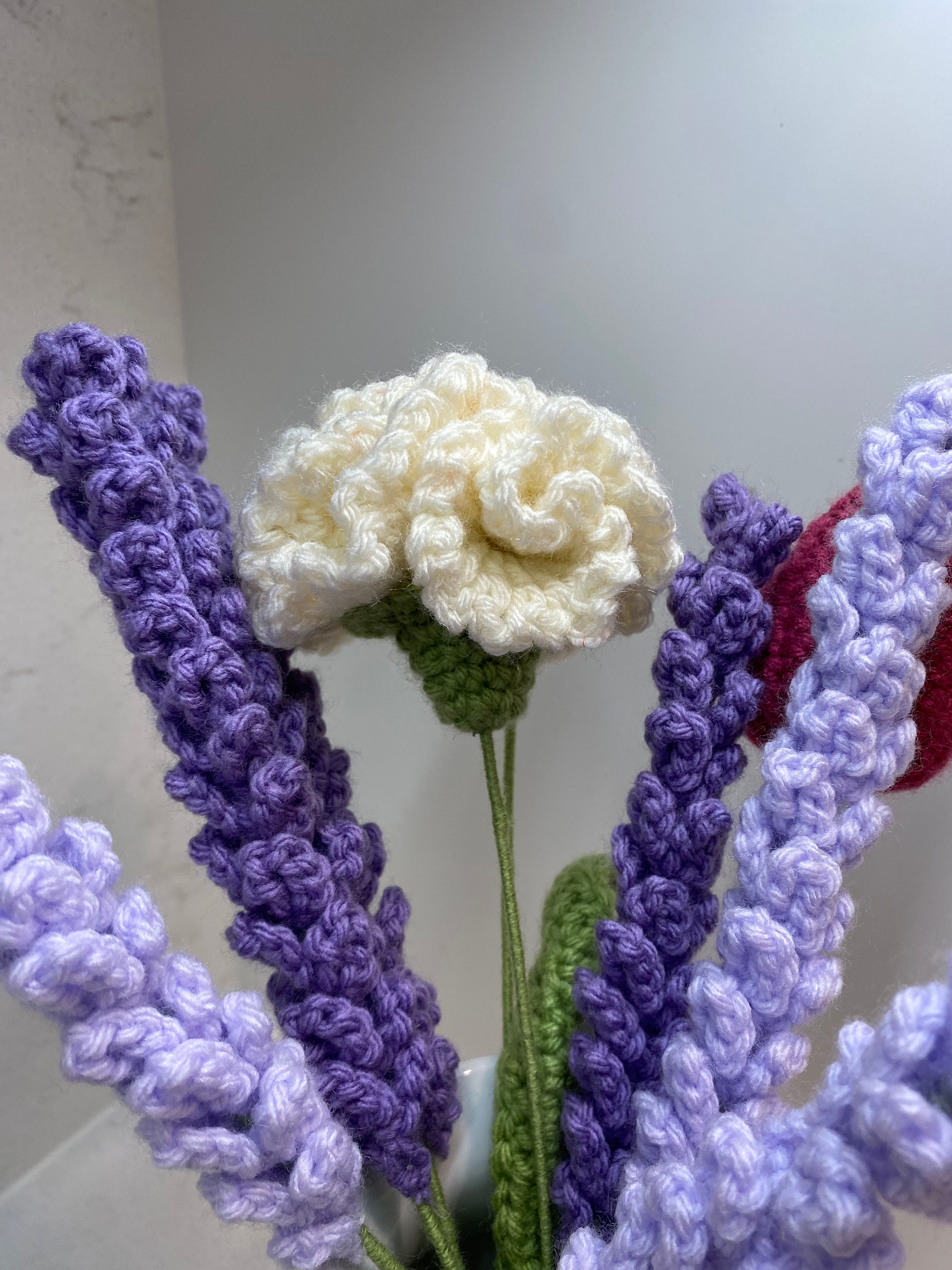 Crochet Carnation Pattern - Etsy