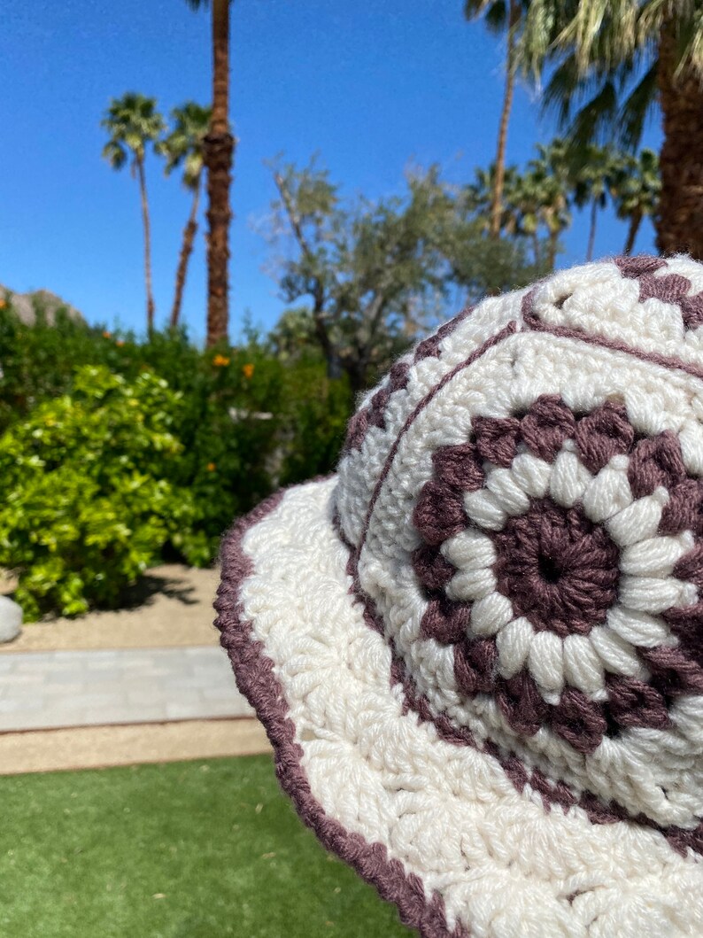 Crochet Granny Square Bucket Hat Pattern - Etsy