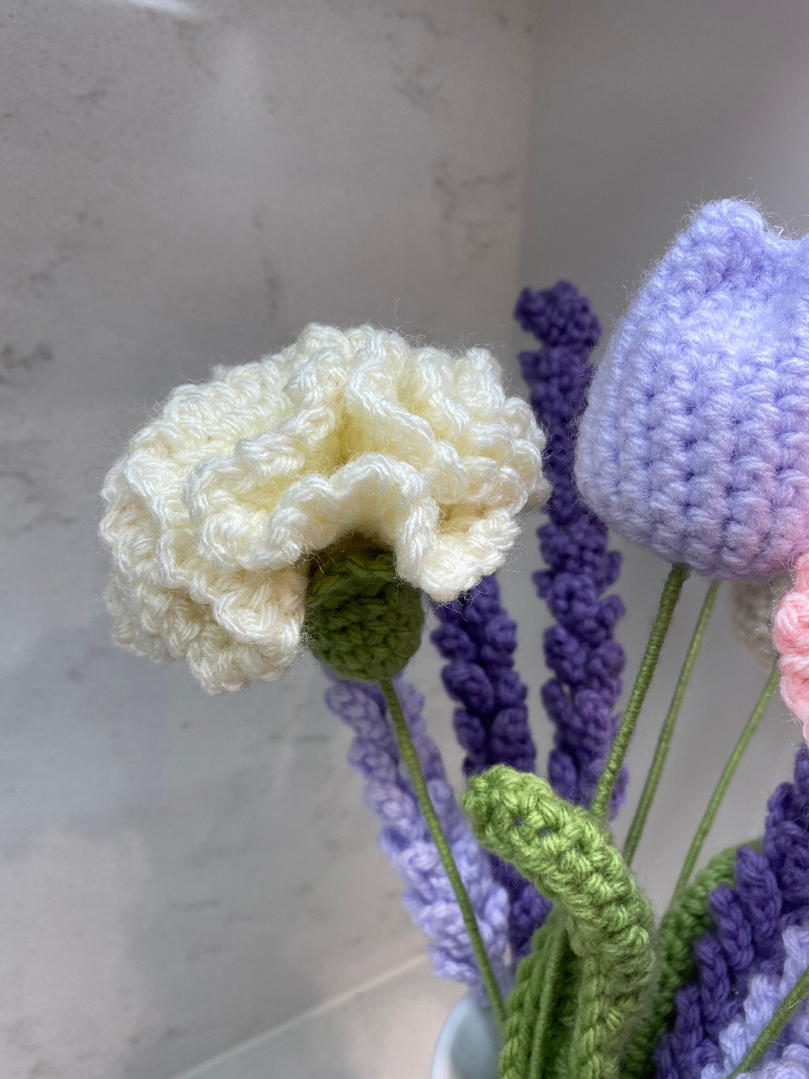 Crochet Carnation Pattern - Etsy