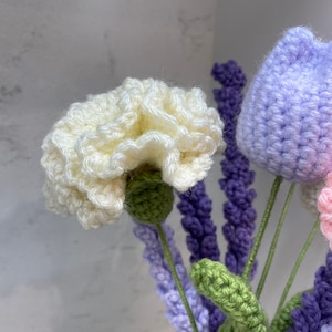 Crochet Carnation Pattern - Etsy