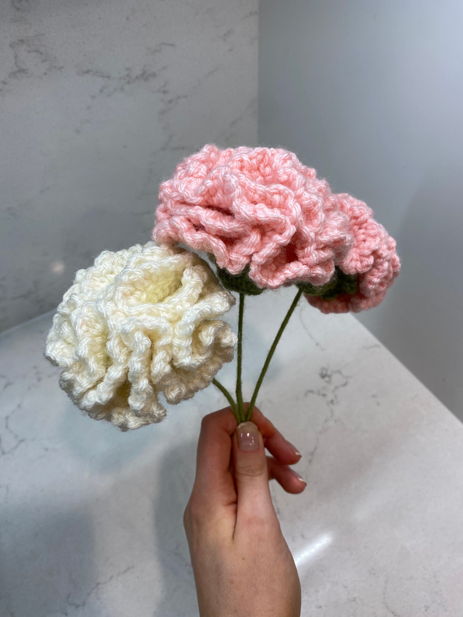 Crochet Carnation Pattern - Etsy
