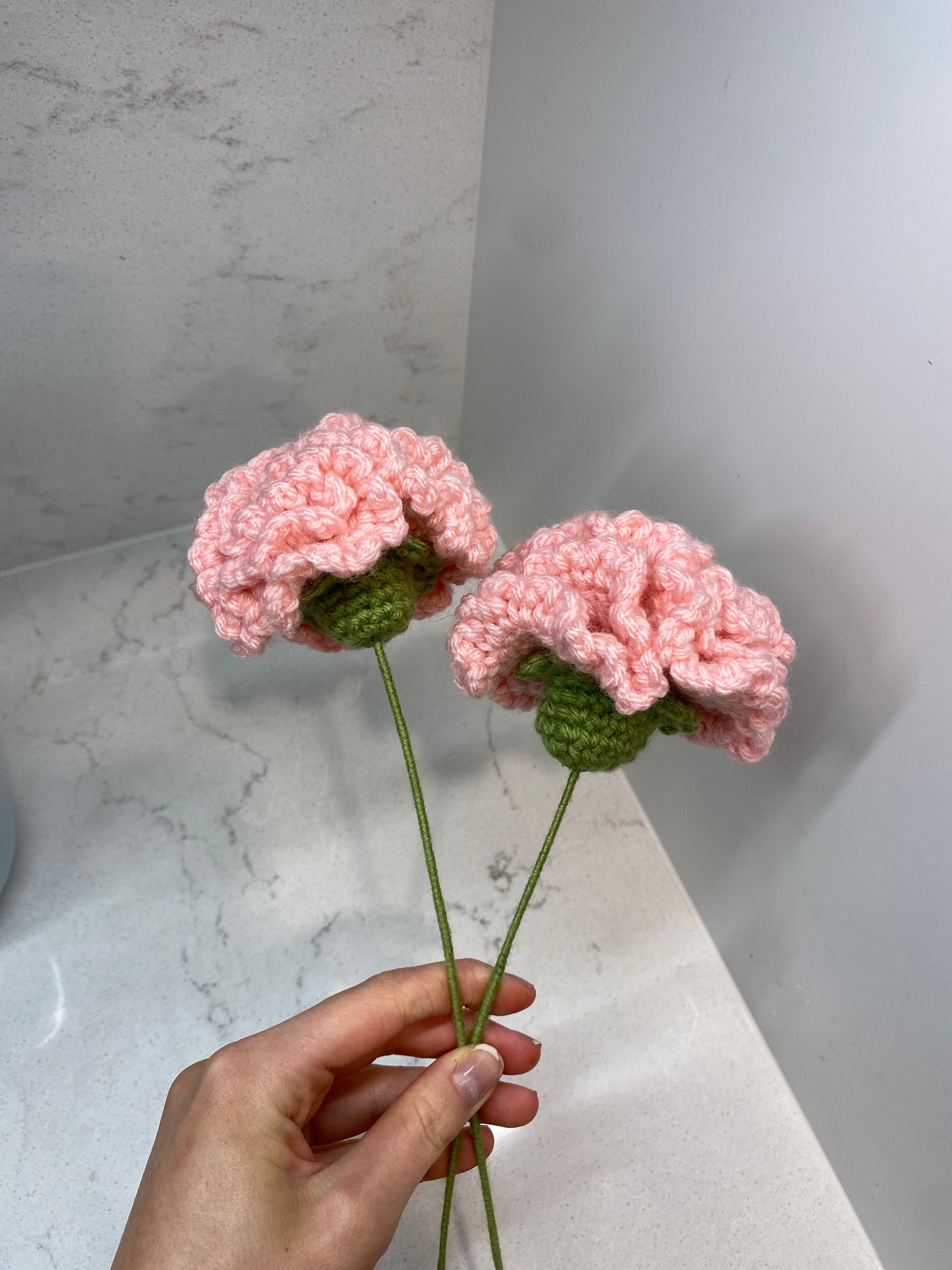 Crochet Carnation Pattern - Etsy