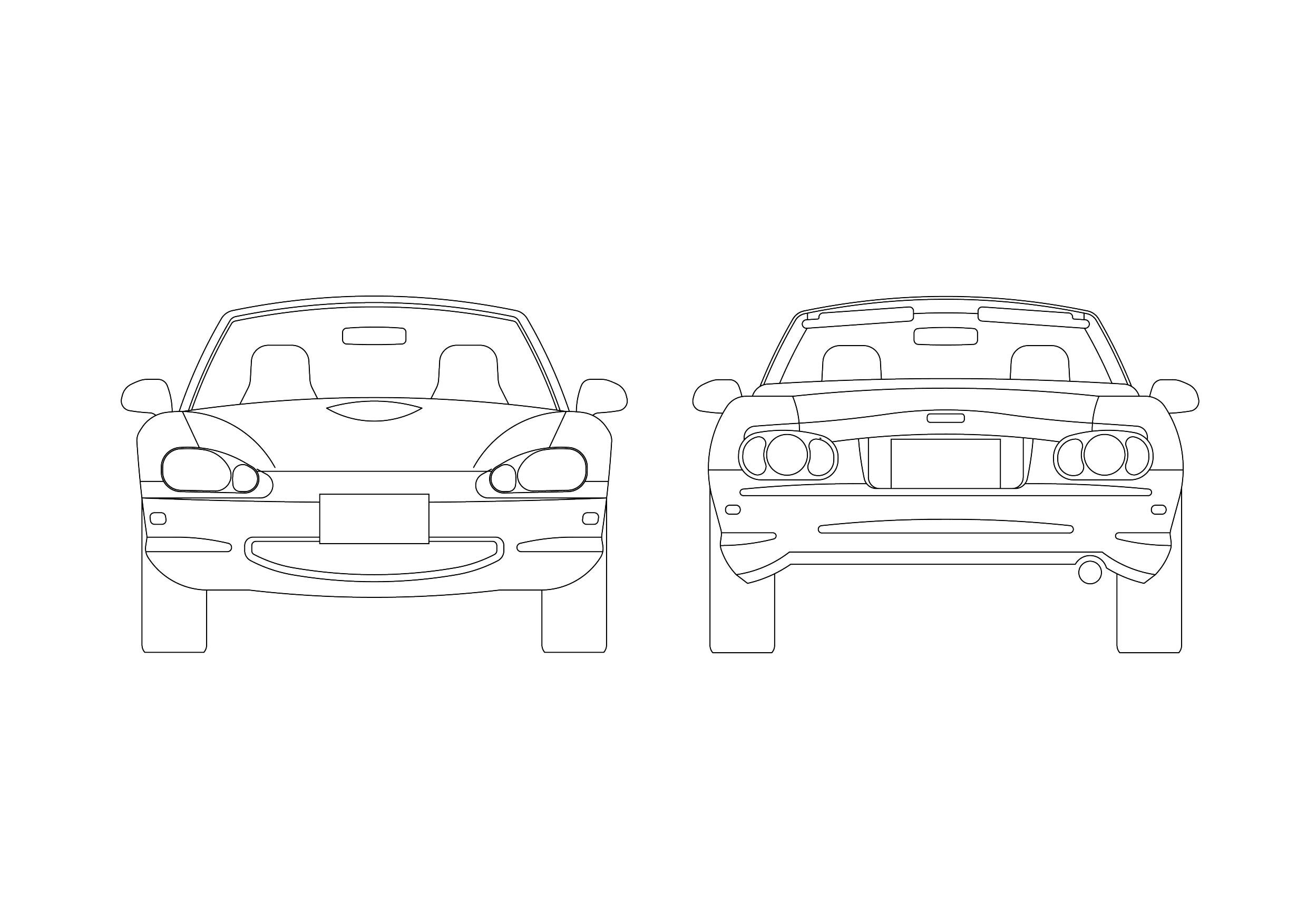 Mazda MX-5 NB. Instant Download JDM Legend in Svg, Eps, Pdf, Jpeg and ...
