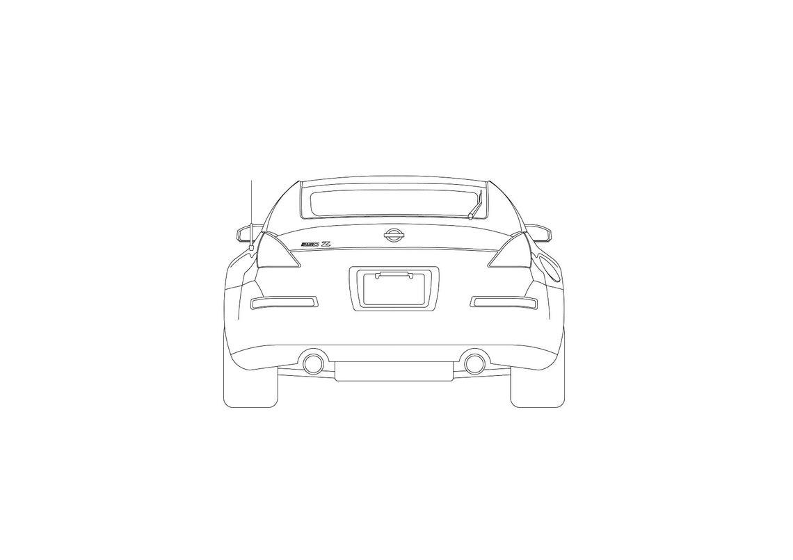 Nissan 350z Vector File. Png, Svg, Eps, Pdf, Jpeg - Etsy