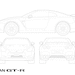 Nissan GT-R R35 Line Art – Car Enthusiast Digital Illustration (digital ...