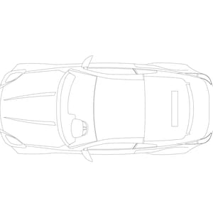 Nissan 350z Vector File. Png, Svg, Eps, Pdf, Jpeg - Etsy