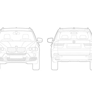BMW X5 E70. Instant Download in Svg, Eps, Pdf, Jpeg and Png Fromat. - Etsy