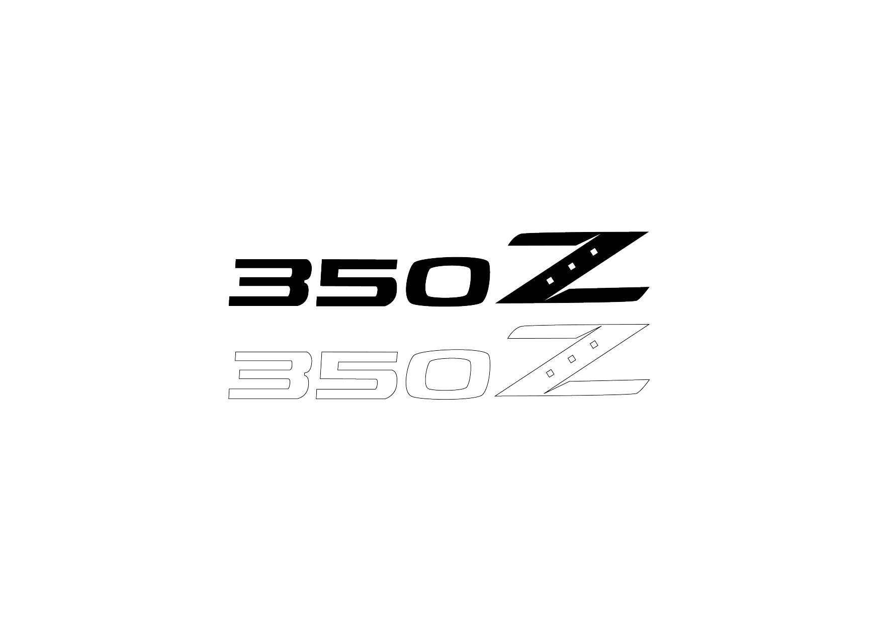 Nissan 350z Vector File. Png, Svg, Eps, Pdf, Jpeg - Etsy