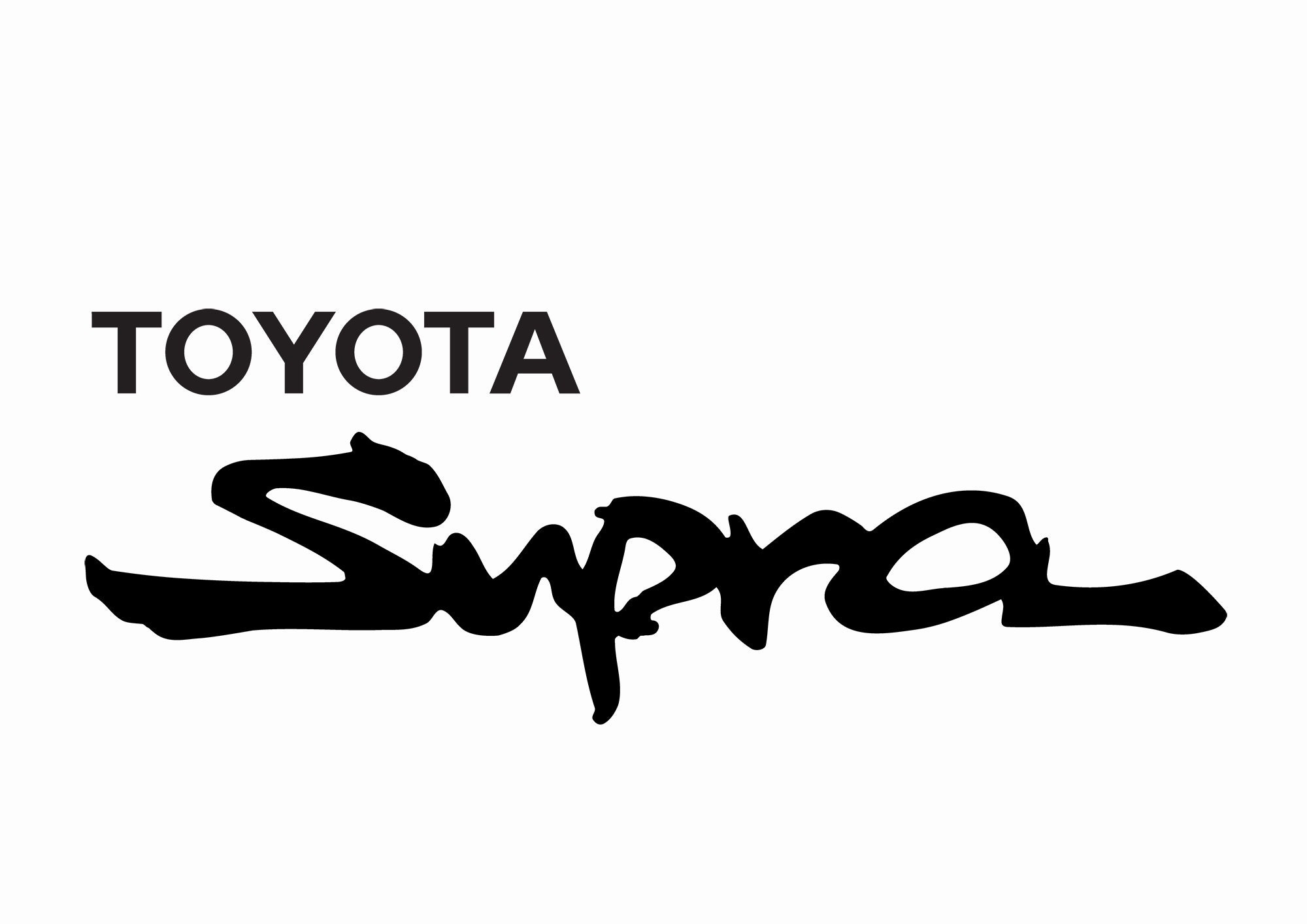 Toyota Supra Mk4 Wall Art, Vector Car Profile (digital Download) - Etsy