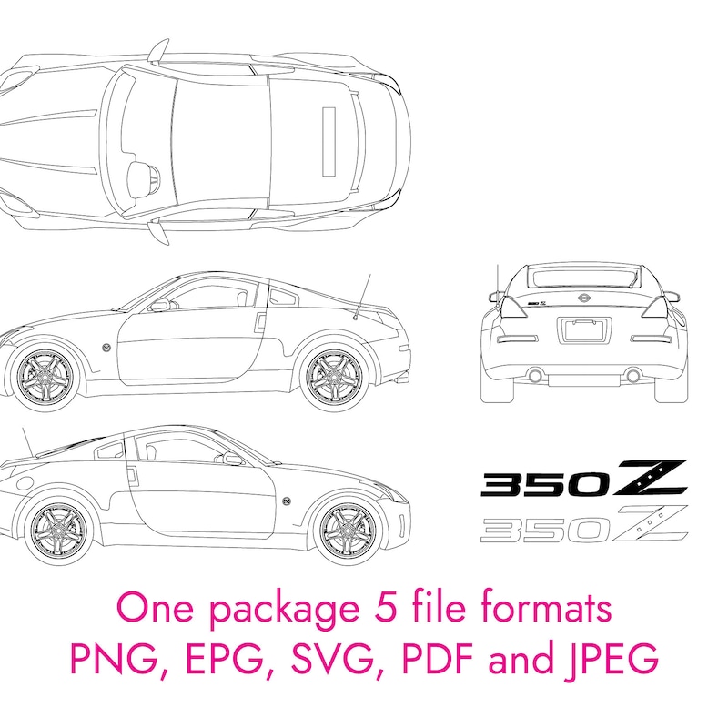 Nissan Z Svg - Etsy