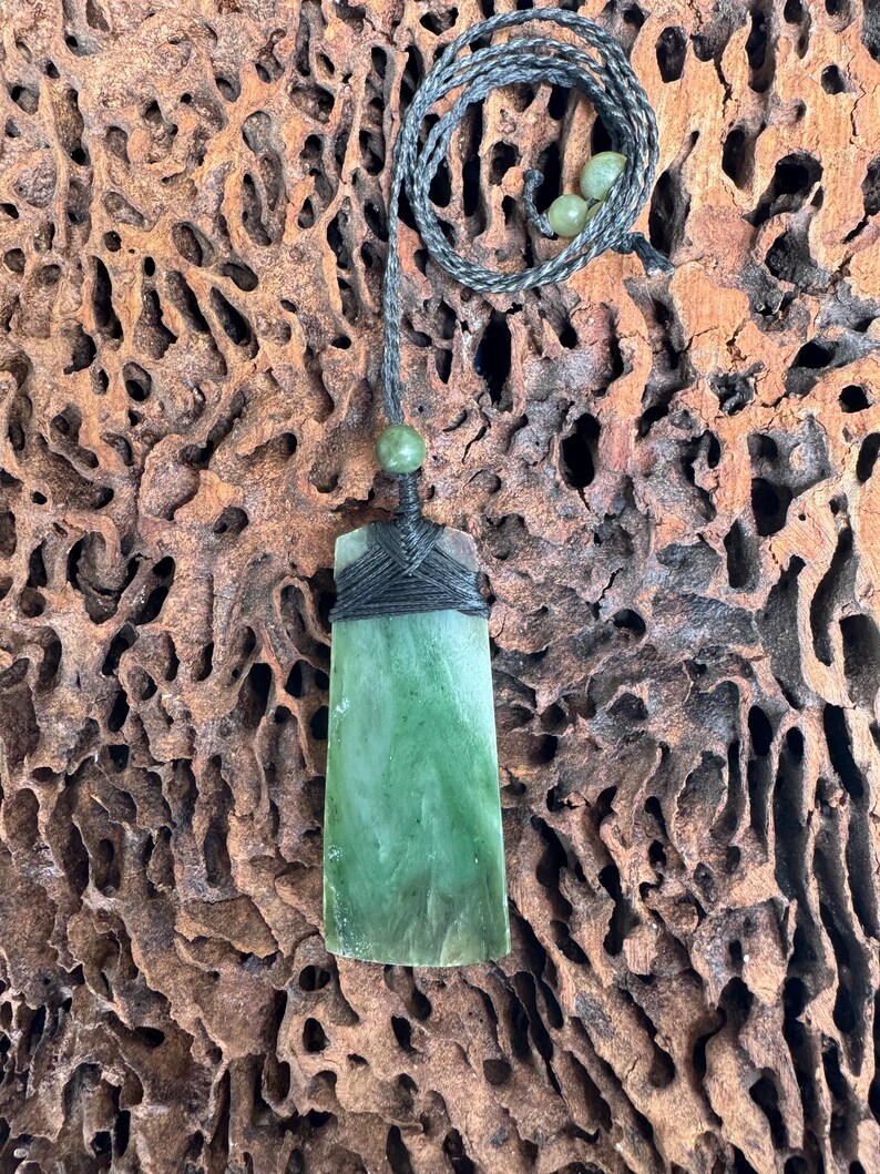 Maori Inspired Toki / Adze Pendant, Symbol of Strength, Courage ...
