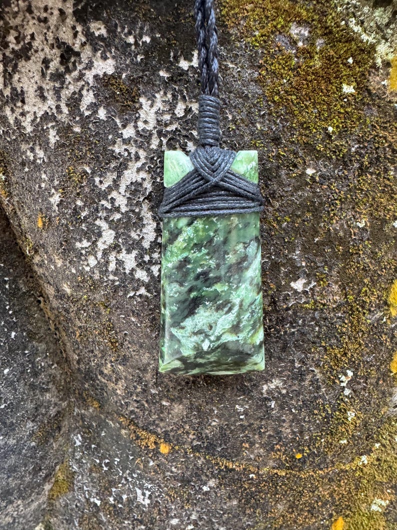 Maori Inspired Toki / Adze Pendant, Symbol of Strength, Courage ...