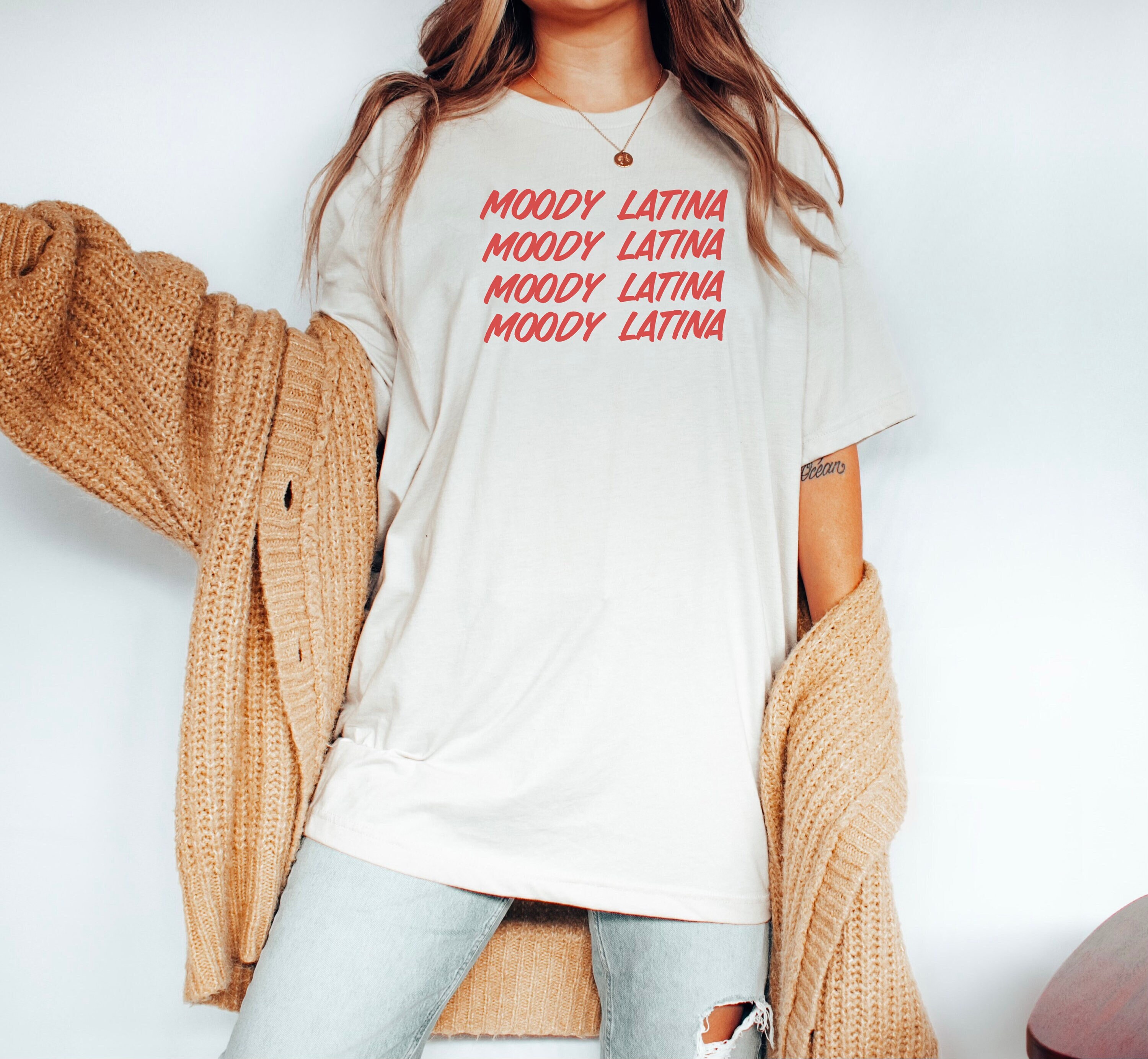 Moody Latina Tshirt, Latina Shirt, Funny Latina Tshirt, Gift for ...