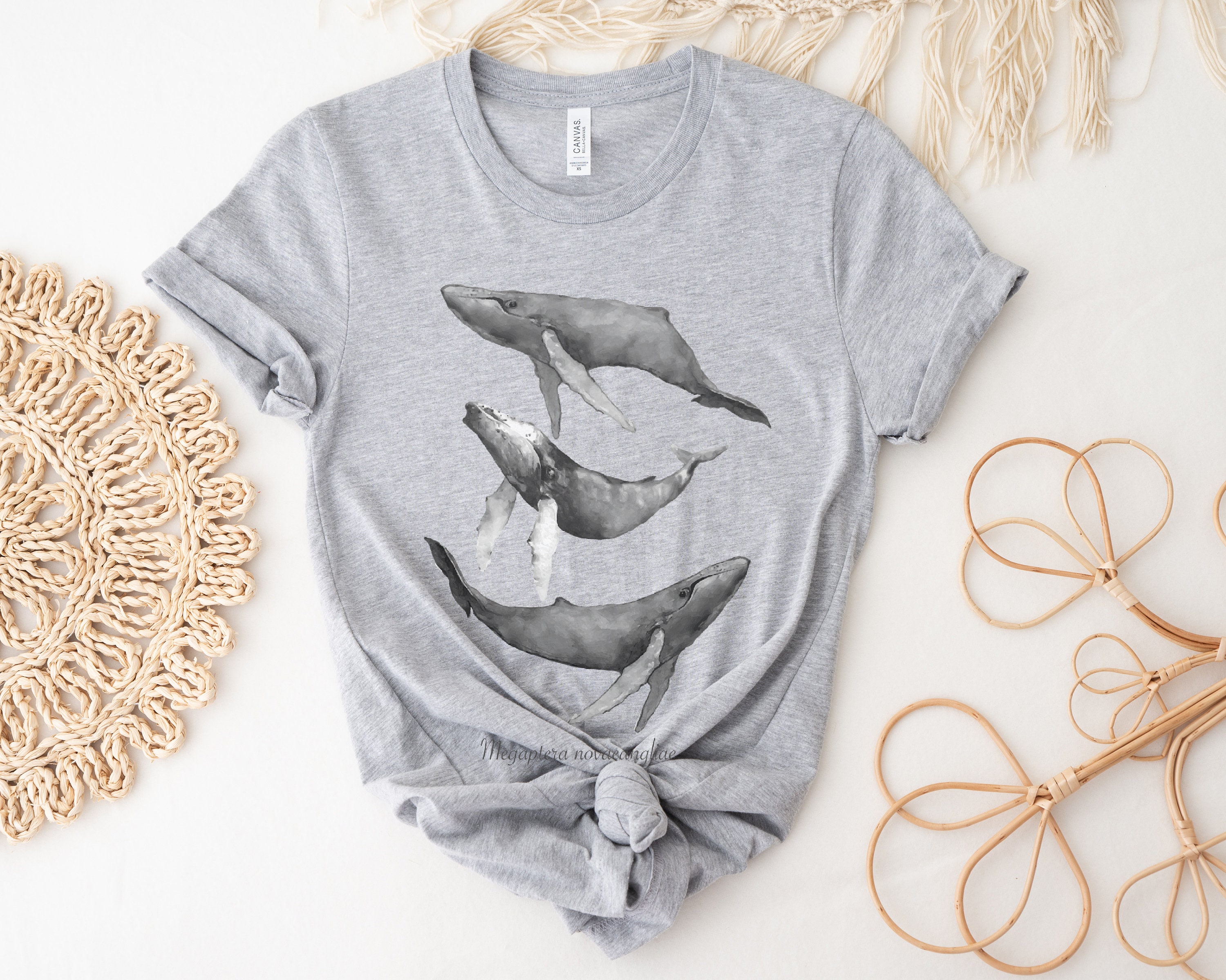 Humpback Whale Watercolor Tee Humpback Whale Graphic Tee - Etsy