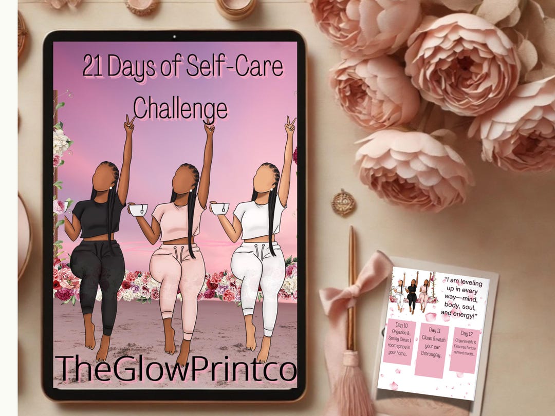 21 Day Self-care Challenge: Daily Activities Guide (digital Download ...