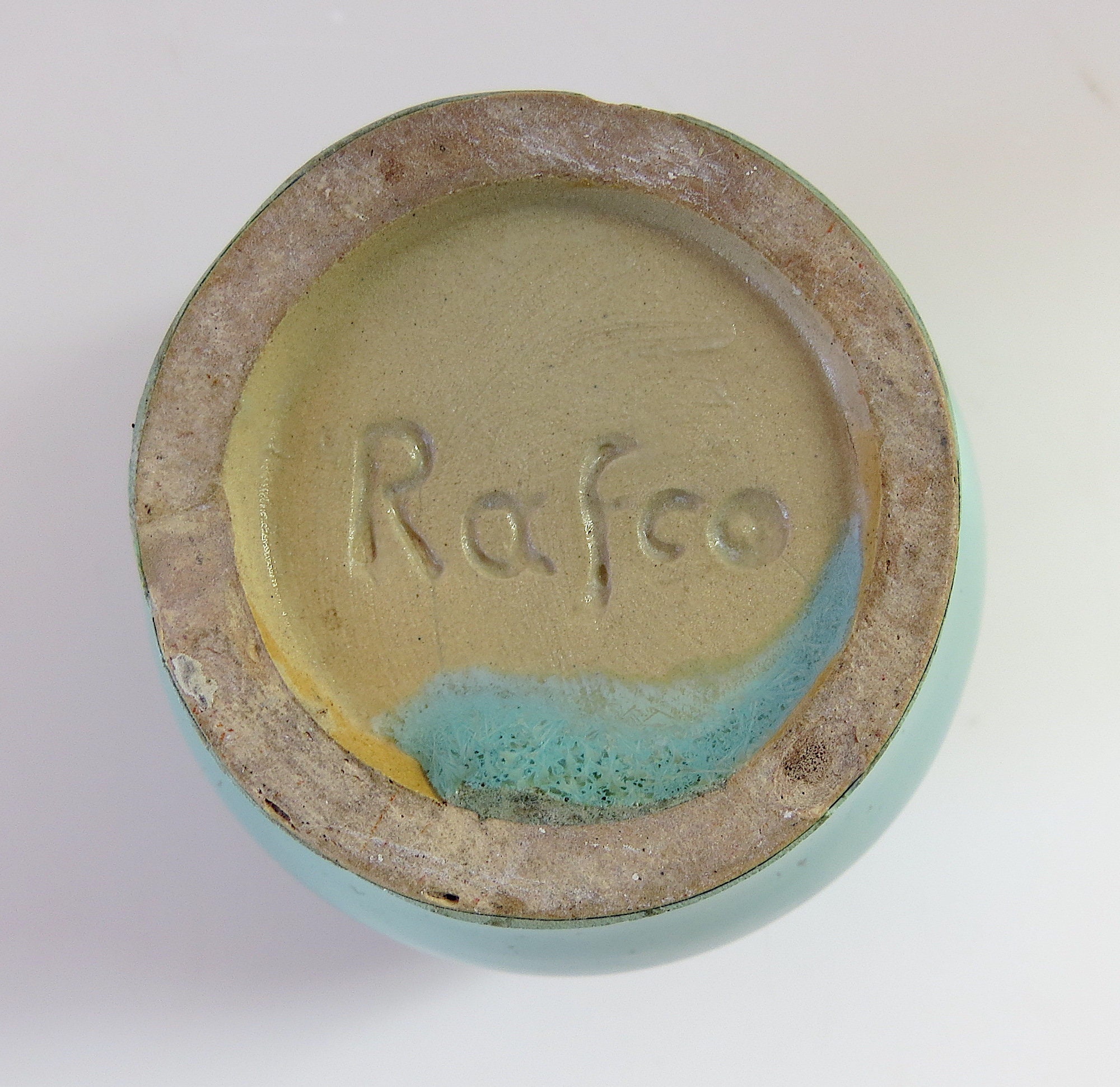 Fulper RAFCO Signed Aqua Green Arts & Crafts Art Pottery Vase - Etsy