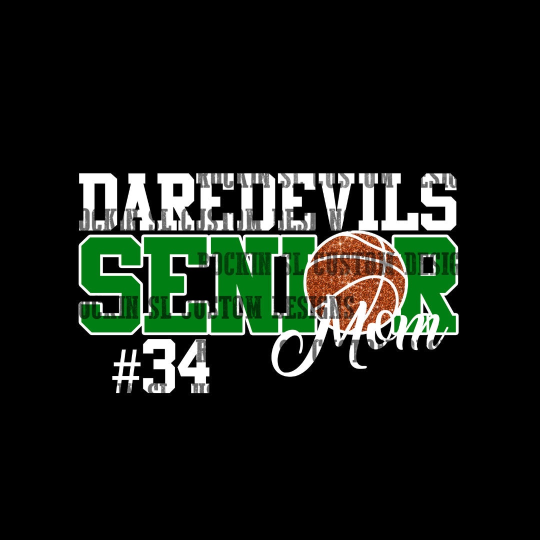 Customizable Senior Mom PNG - Etsy