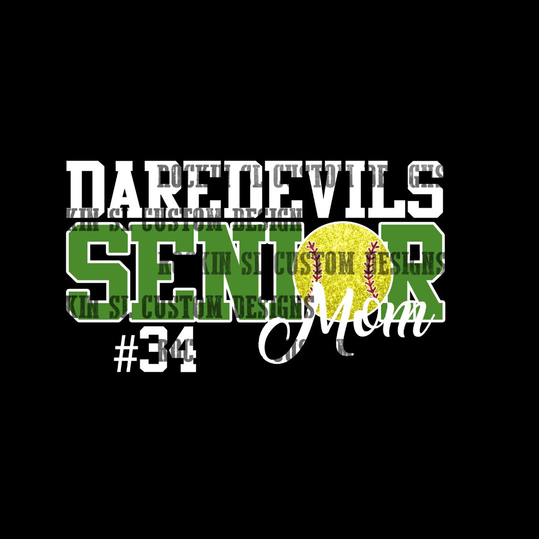 Customizable Senior Mom PNG - Etsy