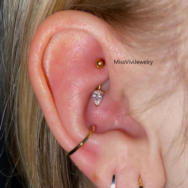 Rook Piercing - Etsy