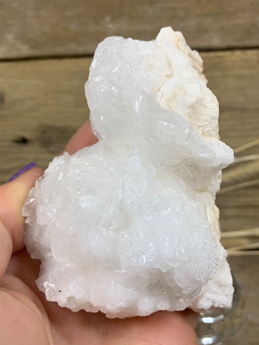 High Luster Aragonite Cluster / Cave Calcite Specimen/ Healing - Etsy