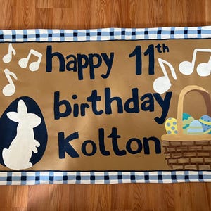 Hand Painted Custom Banner - Etsy