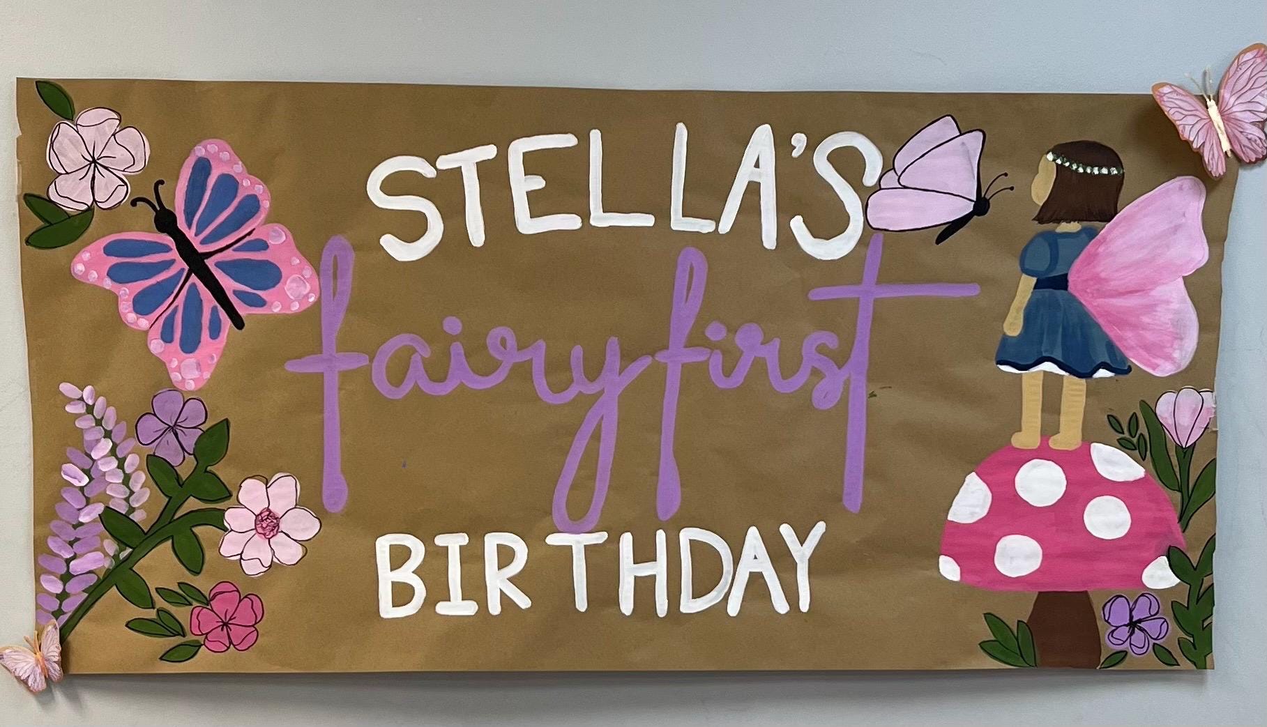 Hand Painted Custom Banner - Etsy