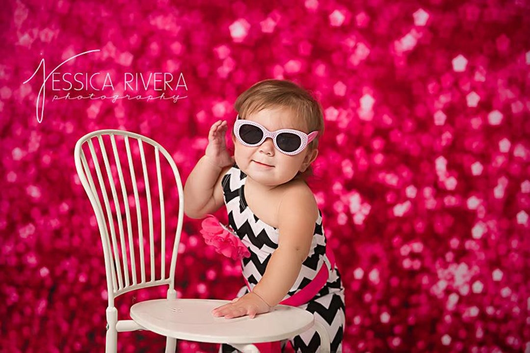 Hot Pink Sparkle Glitter Photography Backdrop - Bokeh, Valentine's Day ...