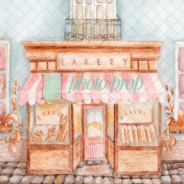 Bakery Backdrop - Etsy