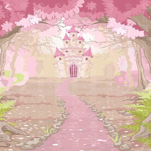 Castle Backdrop - Etsy