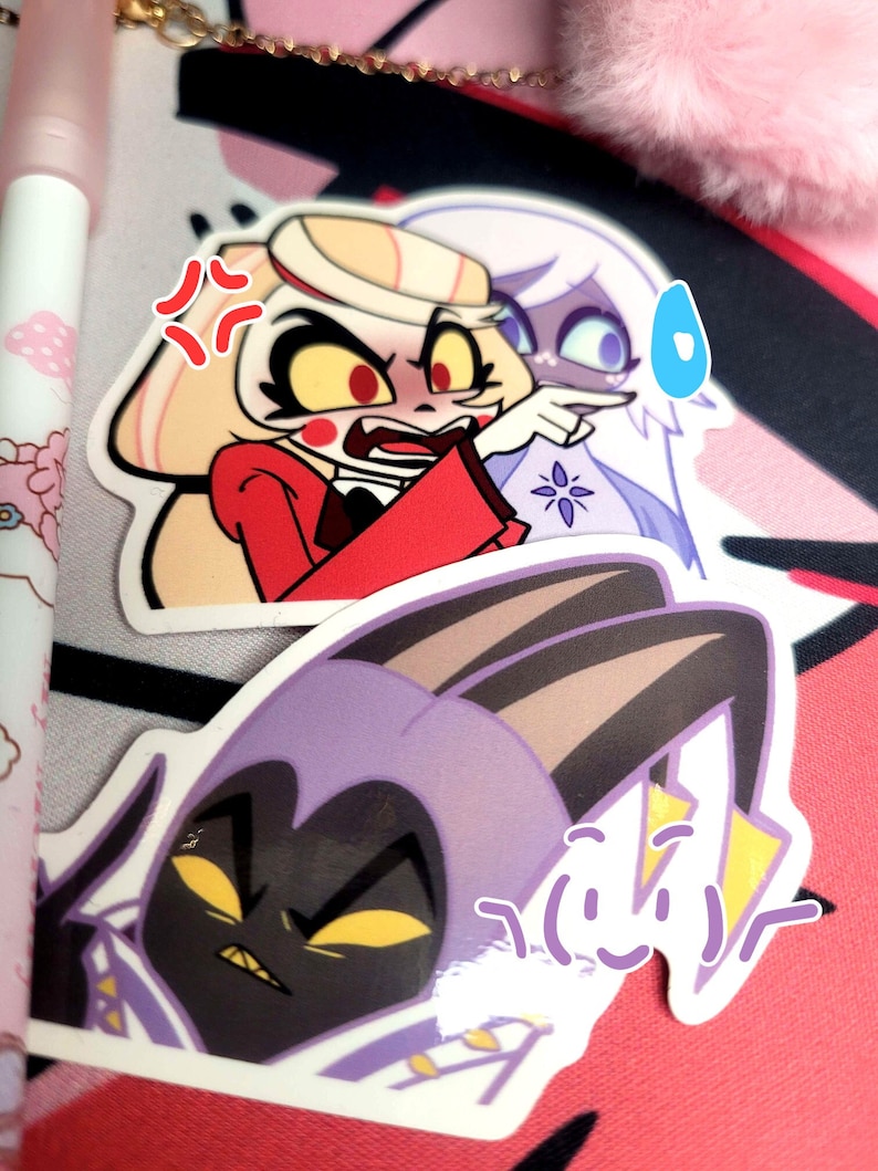 Hazbin Hotel MEME Stickers - Etsy Australia