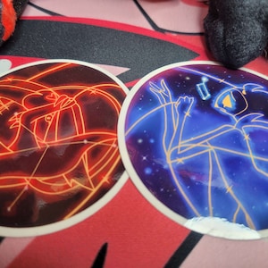 HELLUVA BOSS Full Moon Stolitz Stickers - Etsy