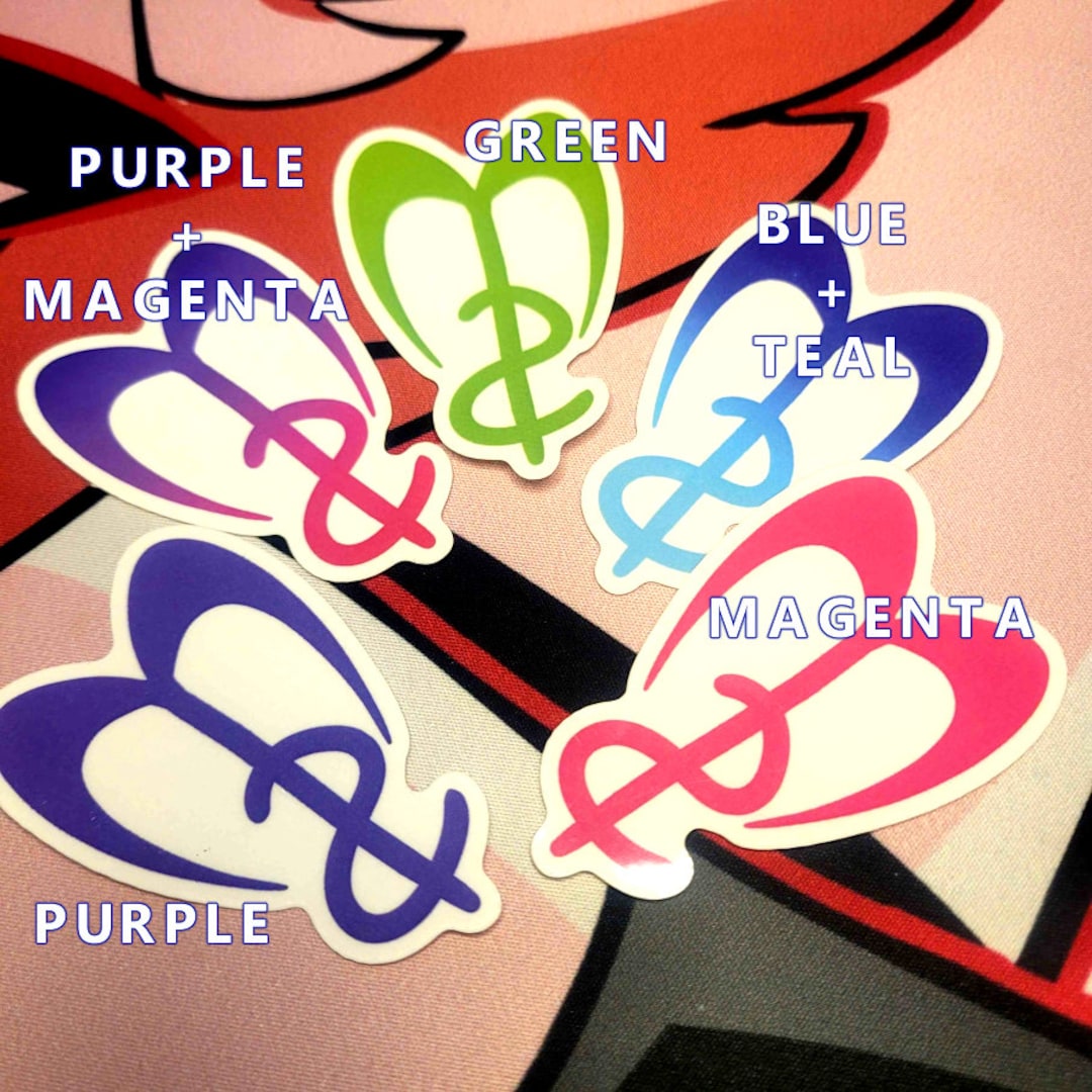 Helluva Boss Mammon Logo Temporary Tattoos Greed - Etsy UK