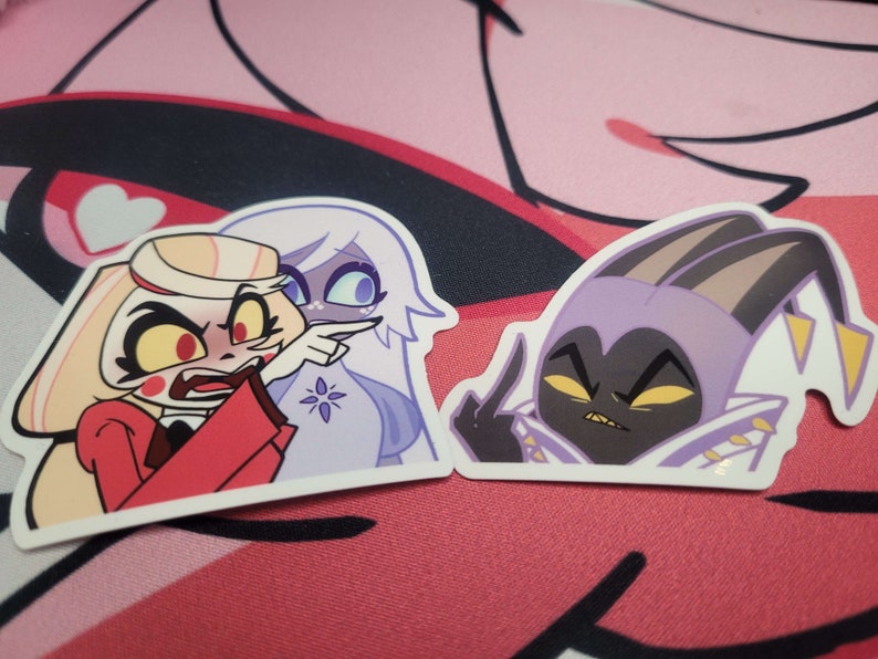 Hazbin Hotel MEME Stickers - Etsy Australia