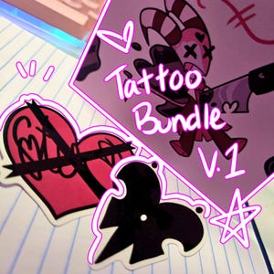 Apology Tour Verosika Mayday Fuck Blitzo Invitation Card and Temporary ...