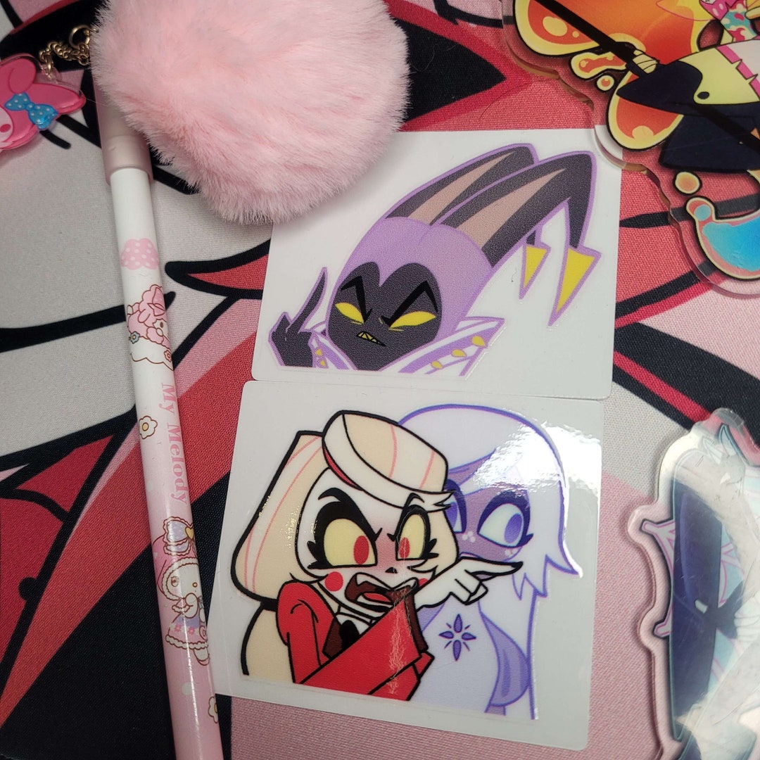Hazbin Hotel MEME Stickers - Etsy UK