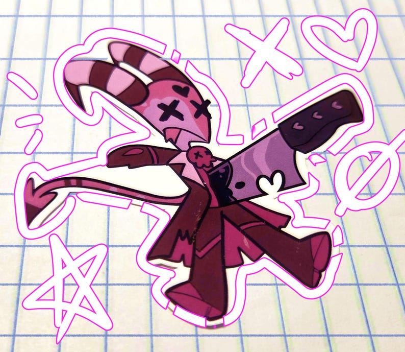 Helluva Boss Vinyl Sticker Assortment~ - Etsy