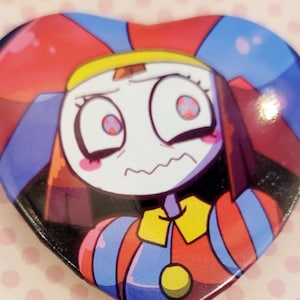 TADC Heart Shaped Button Pins - Etsy