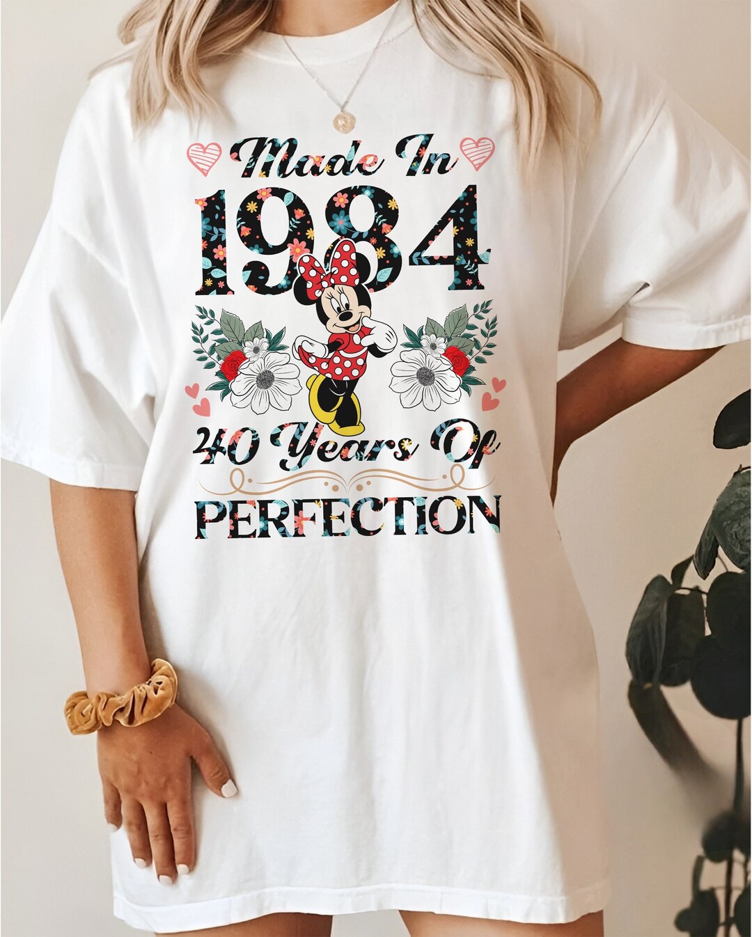 Vintage 1984 Limited Edition Minnie Mouse T-shirt, Disney 40th Birthday ...