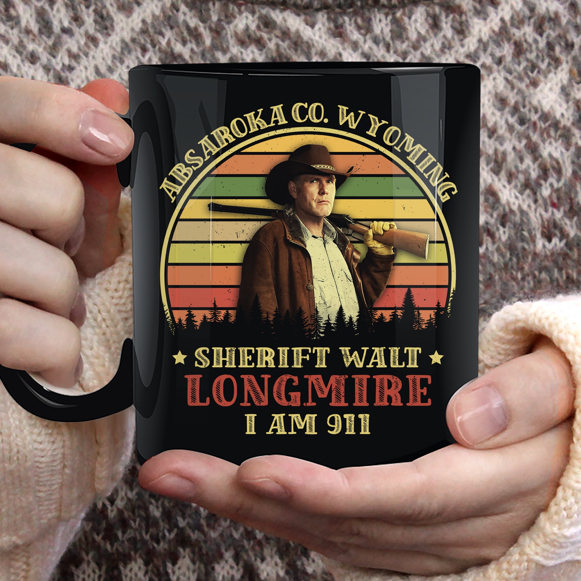Walt Longmire Vintage Coffee Mugs, Craig Allen Johnson Coffee Mugs ...