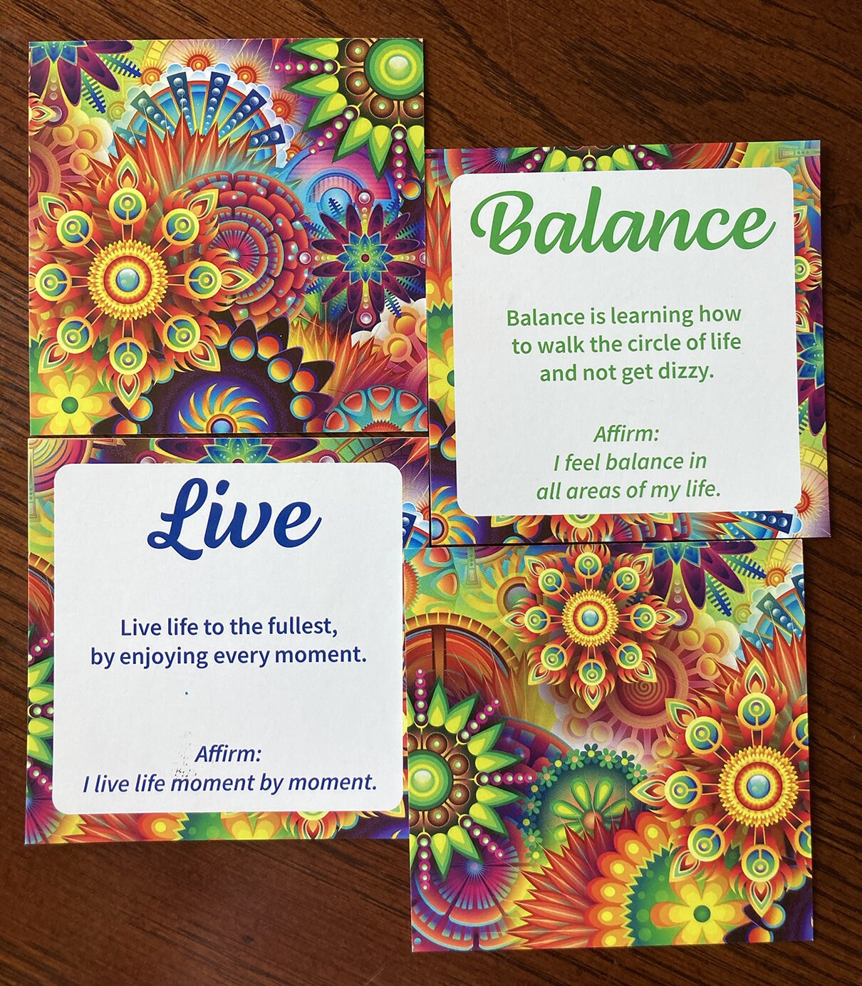 Daily Inspirational Card Deck and Guide Book - Etsy
