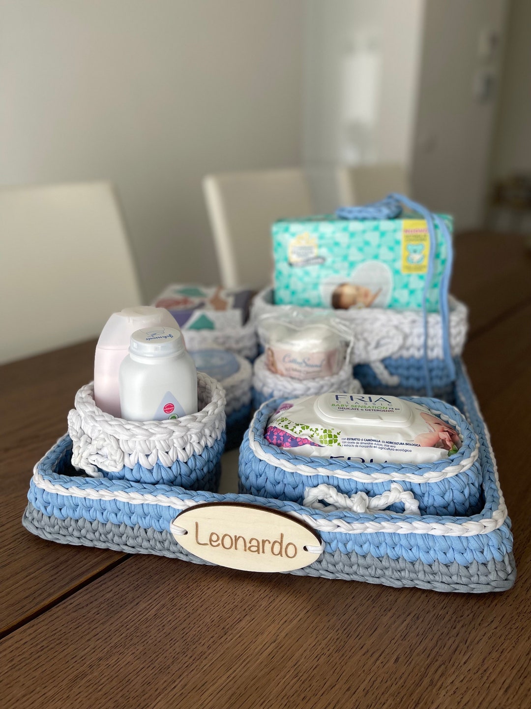 Various Sizes of Baby Shower Organizer Set, Newborn Toiletries, Diaper ...