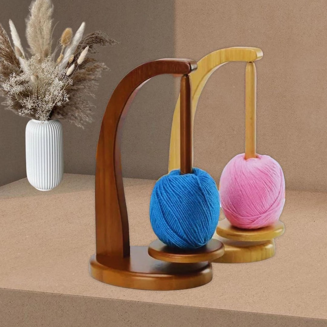 Magnetic Yarn Holder for Knitting and Crochet,crochet Yarn Ball Spinner ...
