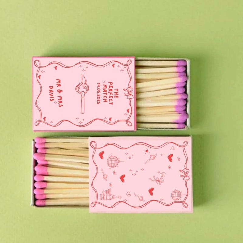 Personalized Matches - Etsy UK