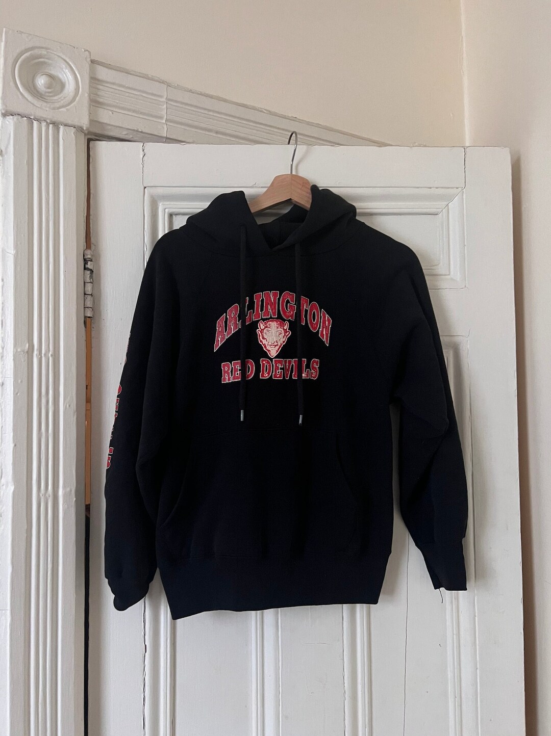Vintage 90s Arlington Red Devils Sweatshirt - Etsy