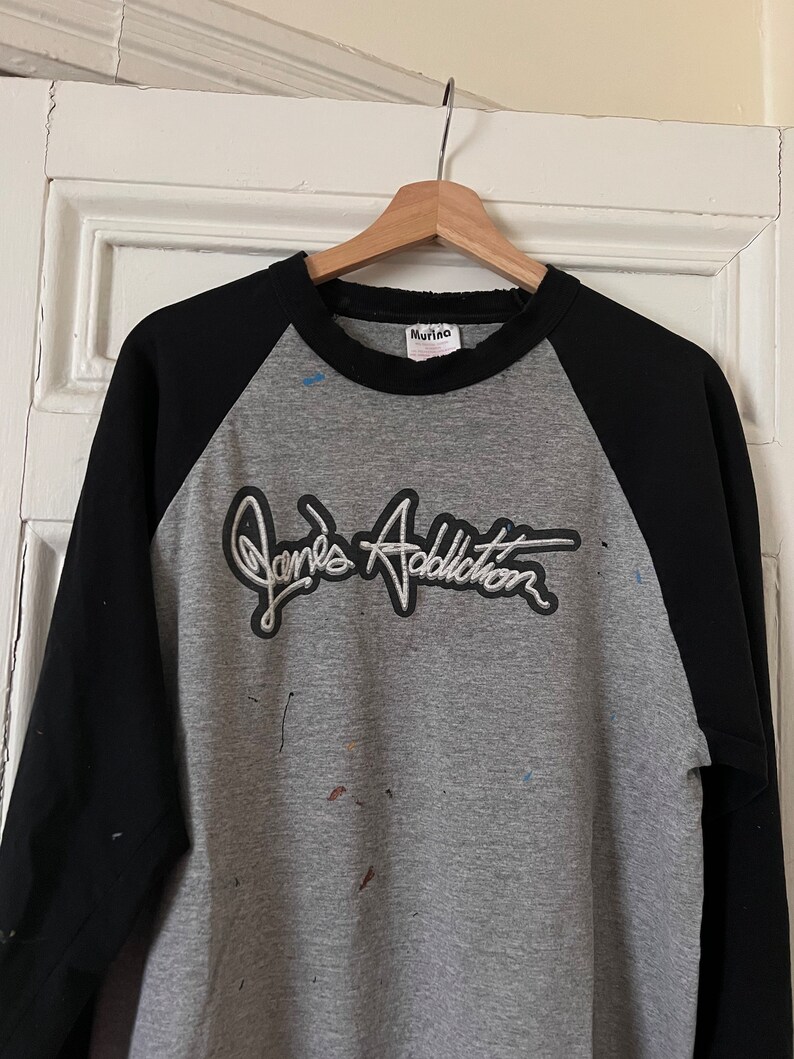Vintage Y2K Jane's Addiction Painter Raglan Band Shirt | 2001 Jubilee ...