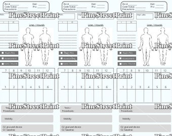 Four Patient Brain Sheet - Etsy